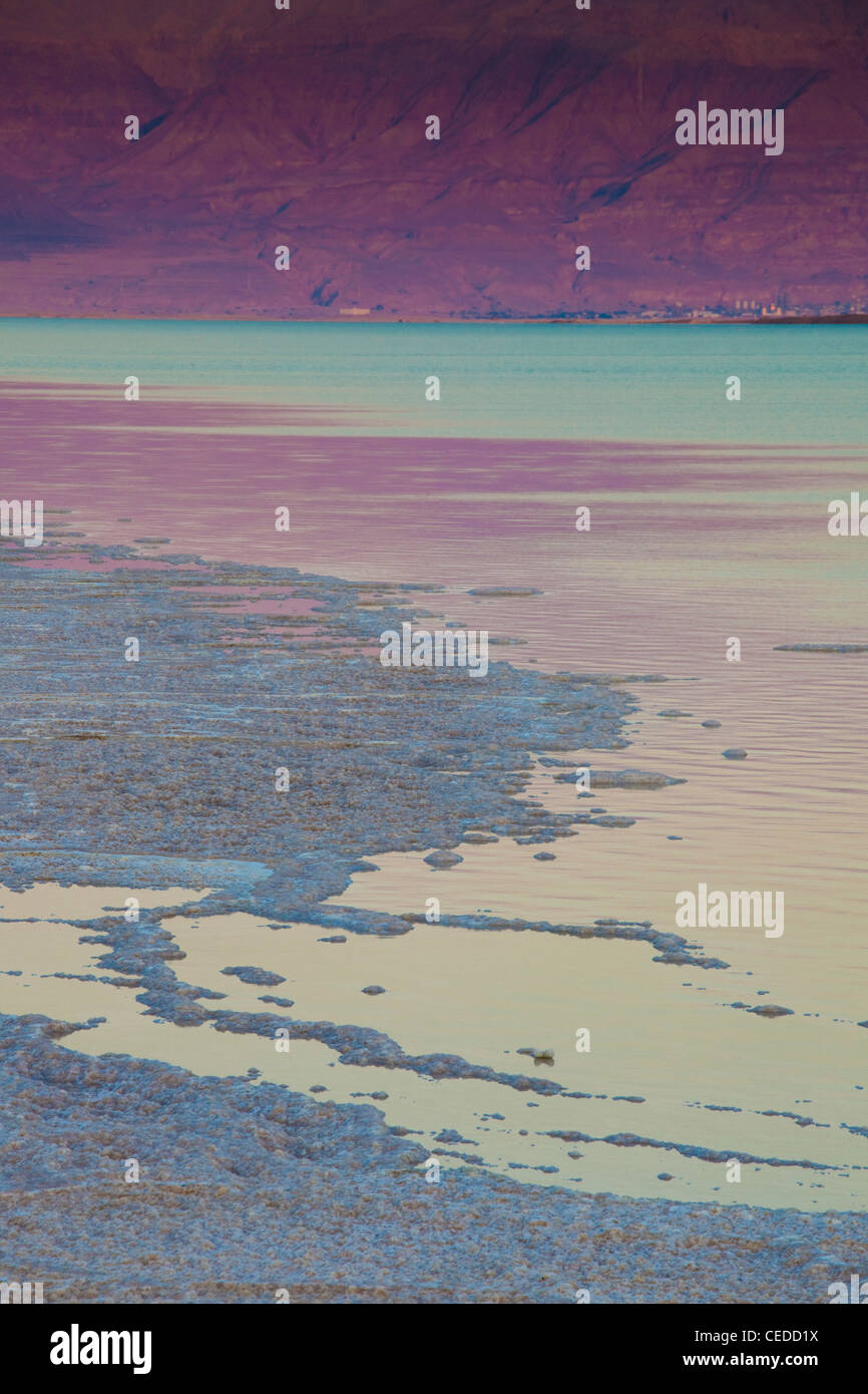 Israel, Dead Sea, Ein Bokek, Dead Sea, dusk Stock Photo - Alamy