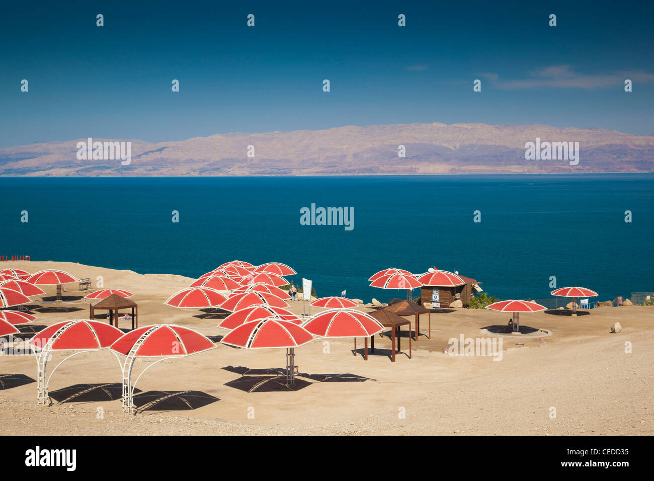 Israel, Dead Sea, Ein Gedi, Ein Gedi Beach Stock Photo - Alamy