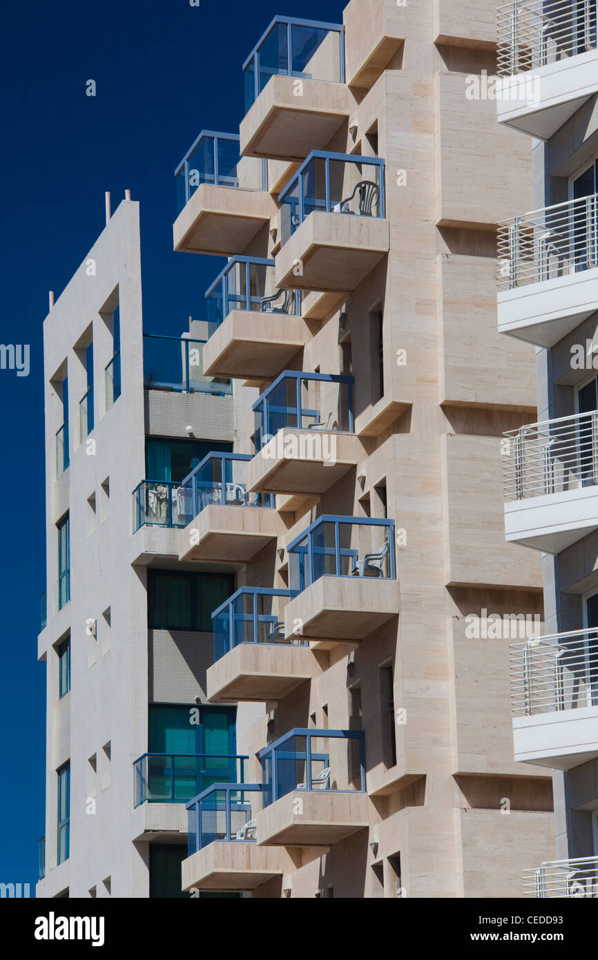 Israel, Tel Aviv, residential buildings Stock Photo - Alamy