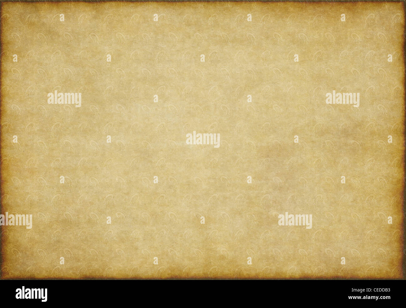 grungy old yellow brown vintage parchment paper texture Stock Photo - Alamy