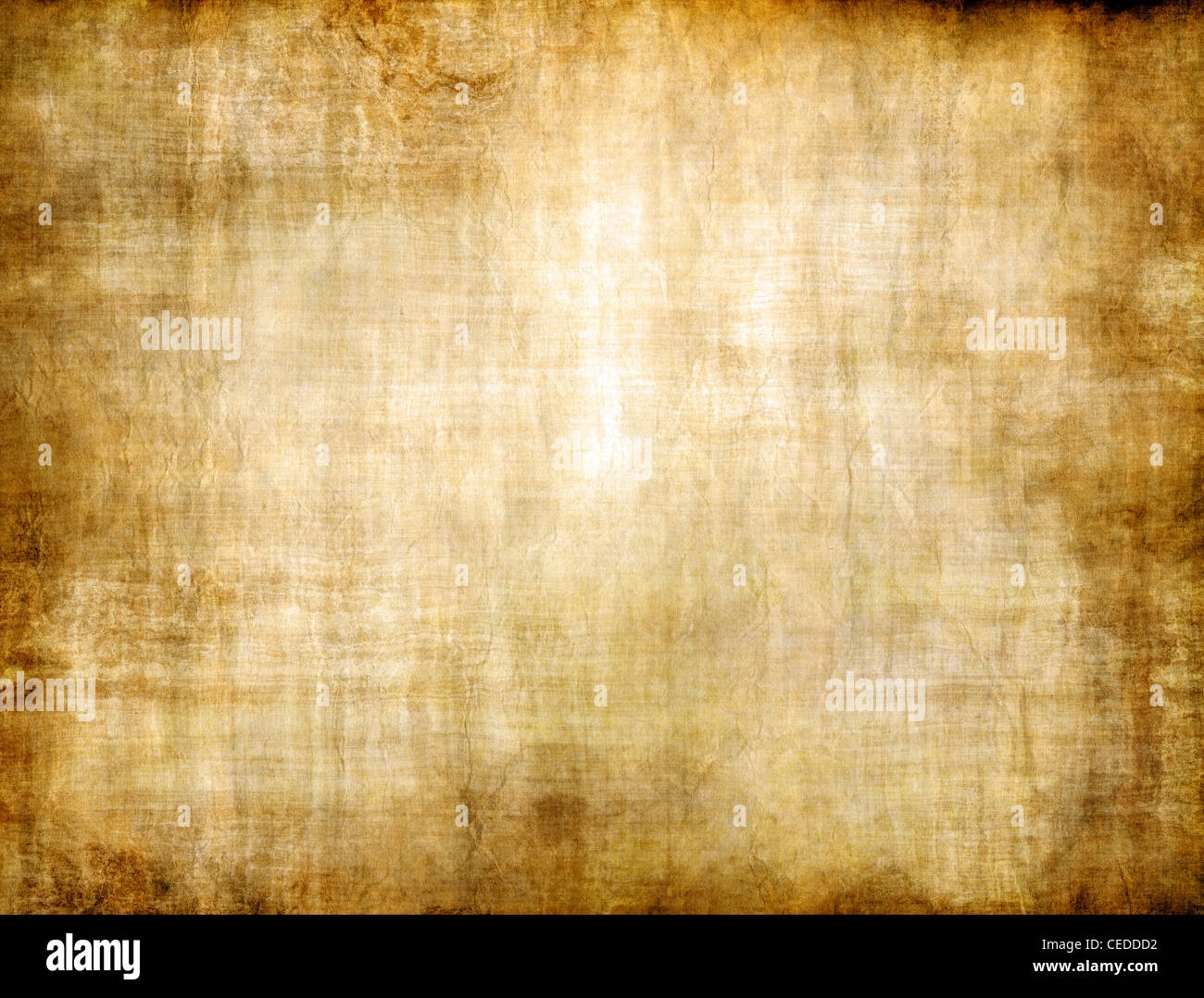 grungy old yellow brown vintage parchment paper texture Stock Photo - Alamy