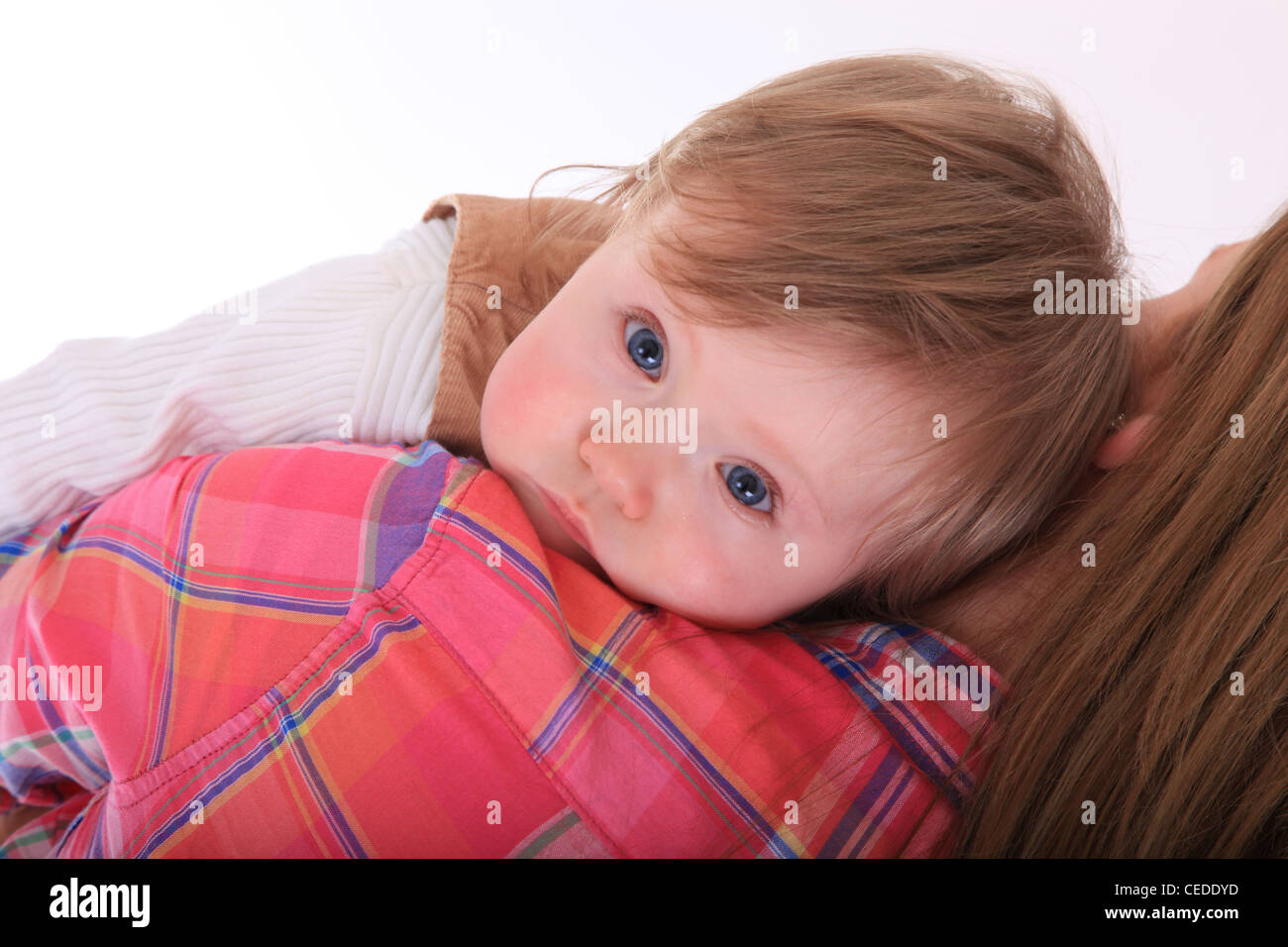 Infant girl expression shy hi-res stock photography and images - Alamy