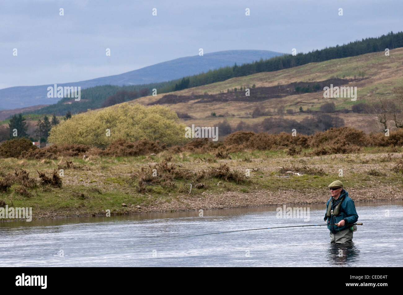 Spring salmon fishing scotland hi-res stock photography and images - Alamy