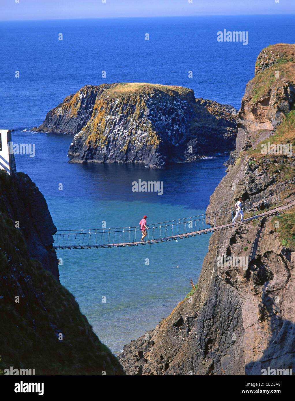 Carrick a rede rope bridge is a rope suspension bridge near hi-res ...