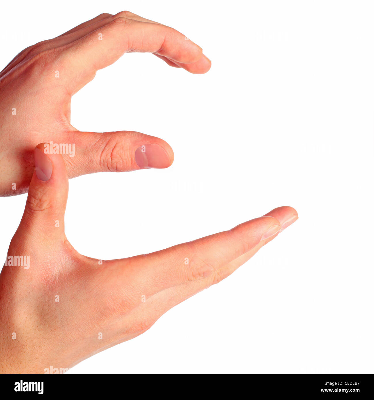 British sign language alphabet hi-res stock photography and images - Alamy