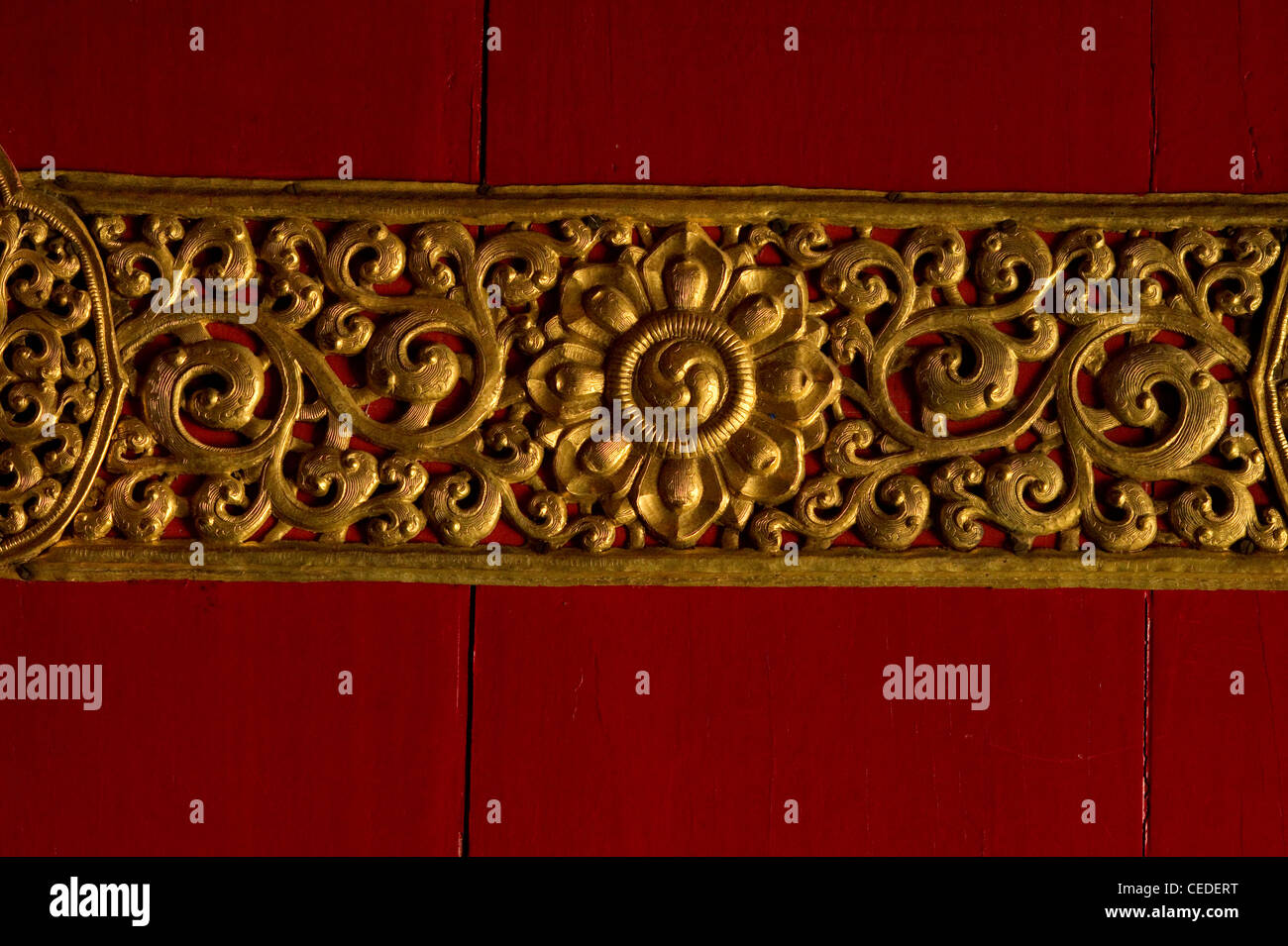 Buddhist Monastery Art in Sikkim India Stock Photo - Alamy