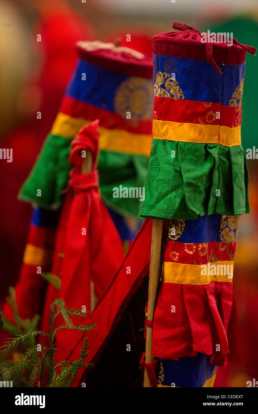 Buddhist ritual objects hi-res stock photography and images - Alamy