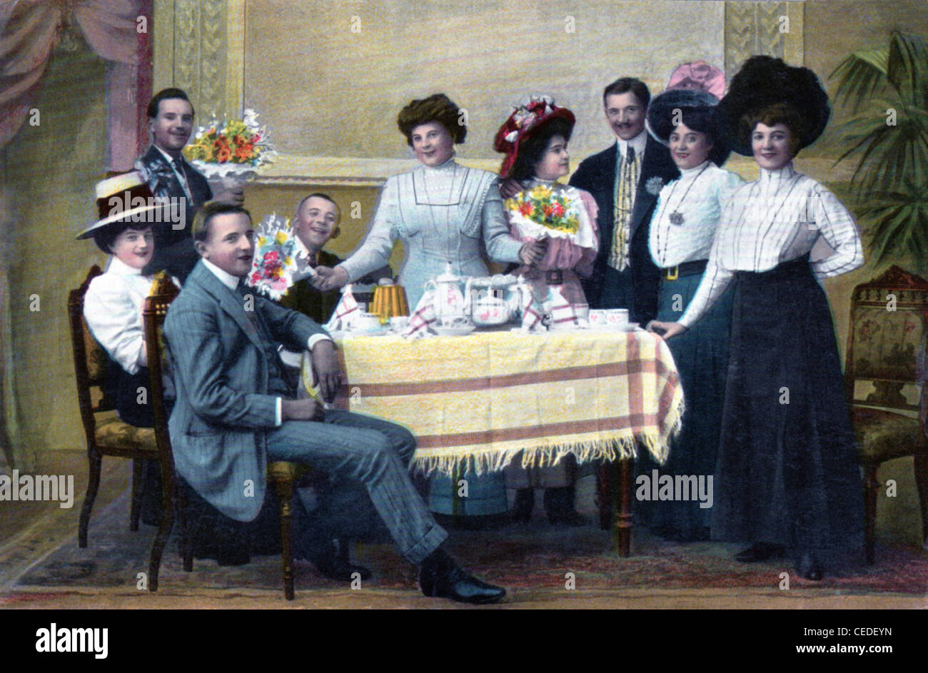 Victorian Garden Tea Party Invitation Victorian tea pot party ...