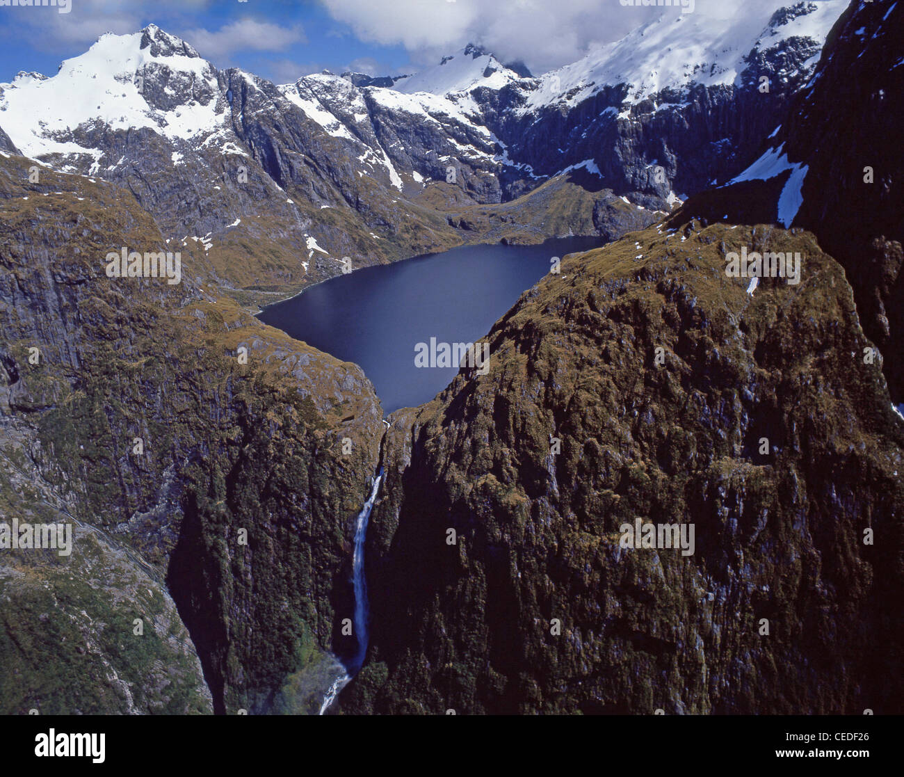 Sutherland Falls, Fiordland National Park, Southland Region, South ...