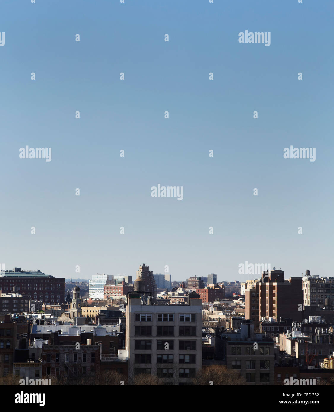 New York buildings aerial view Stock Photo - Alamy