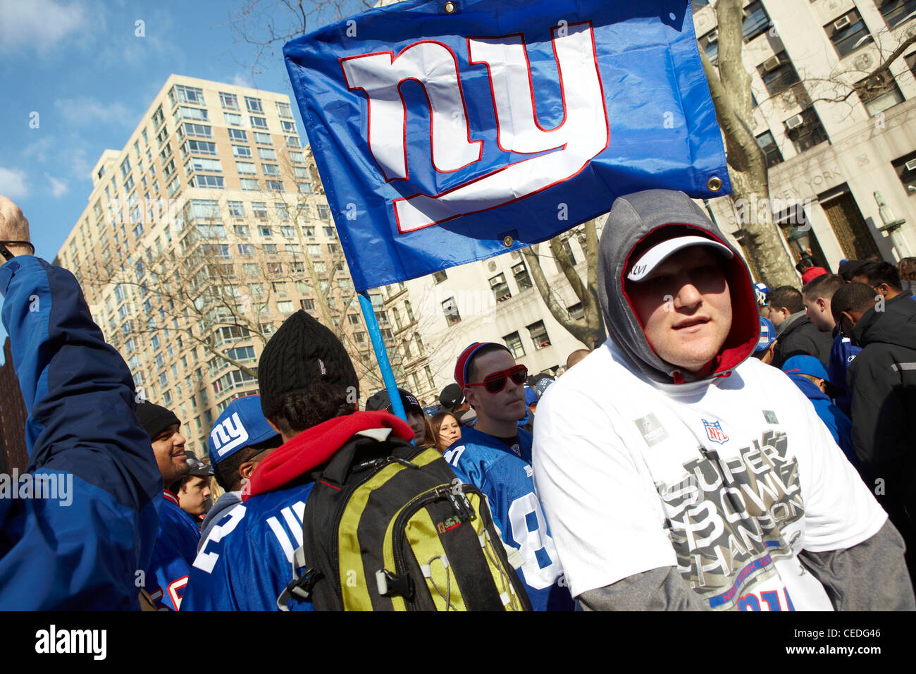 New york giant fan hi-res stock photography and images - Alamy