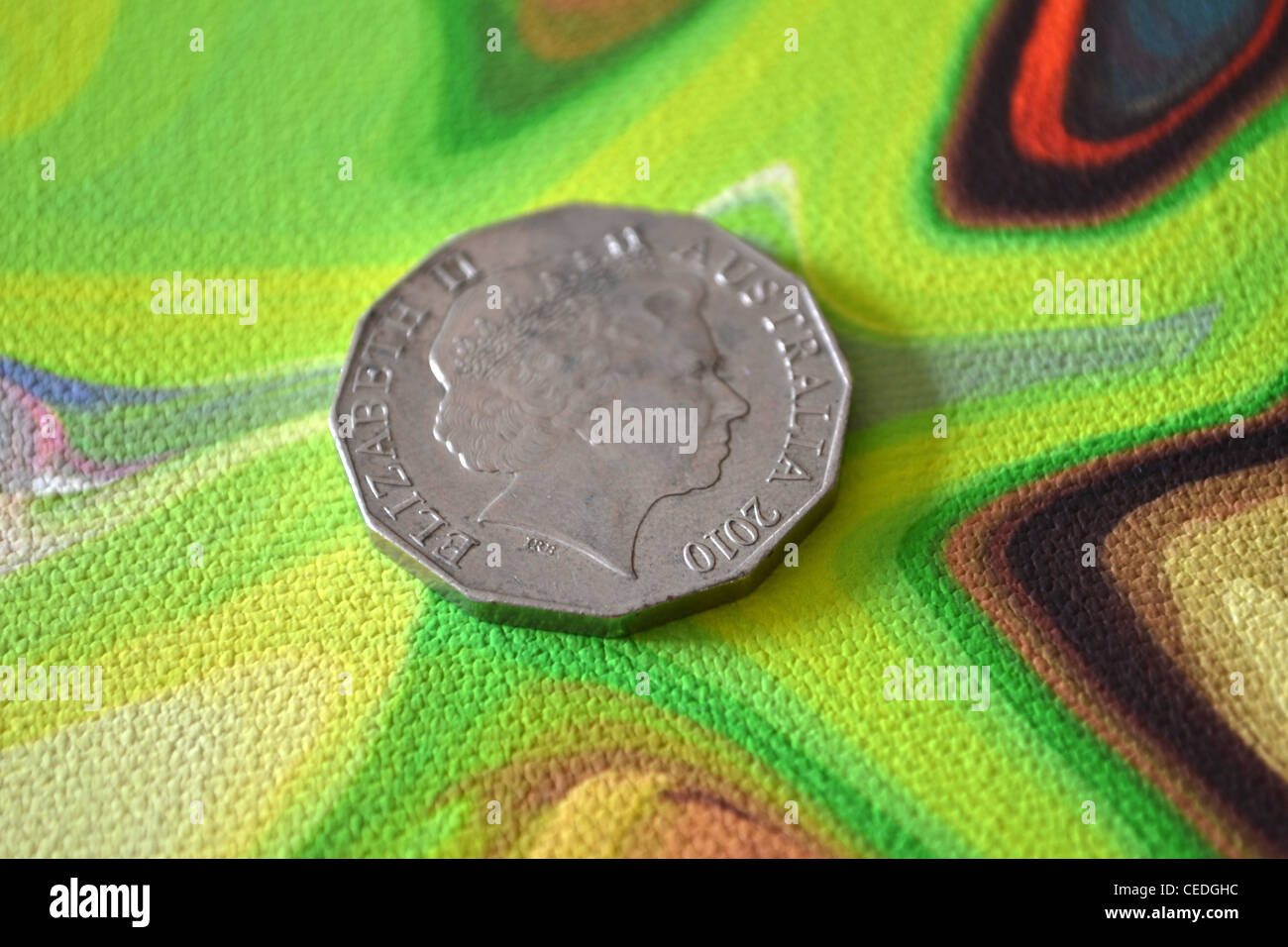 50 cent coin hi-res stock photography and images - Alamy