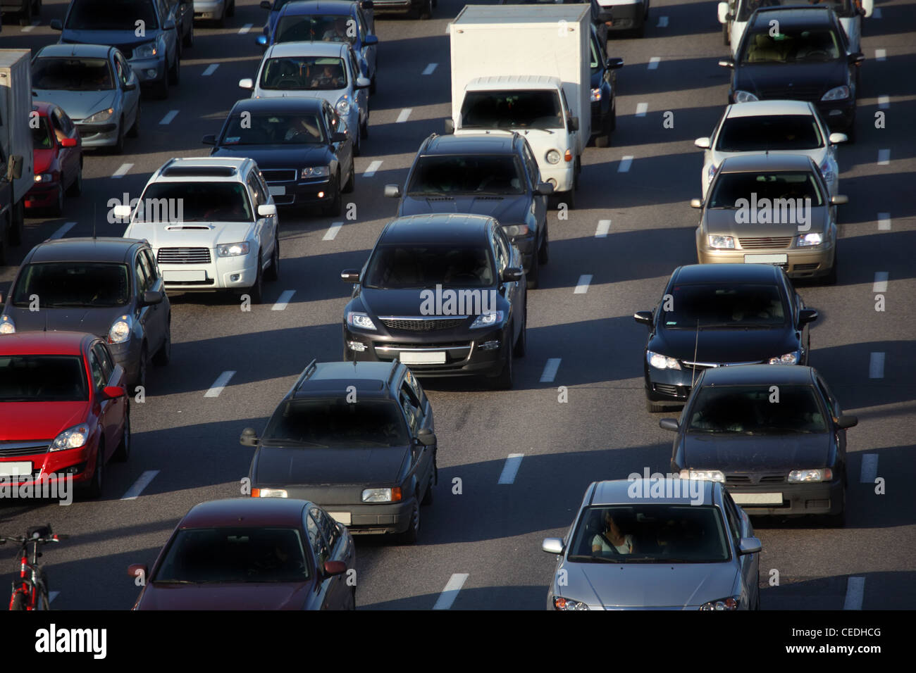 Freeway full of traffic hi-res stock photography and images - Alamy