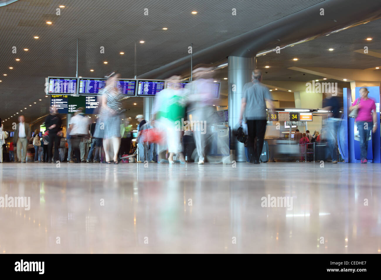 people in airport Stock Photo - Alamy