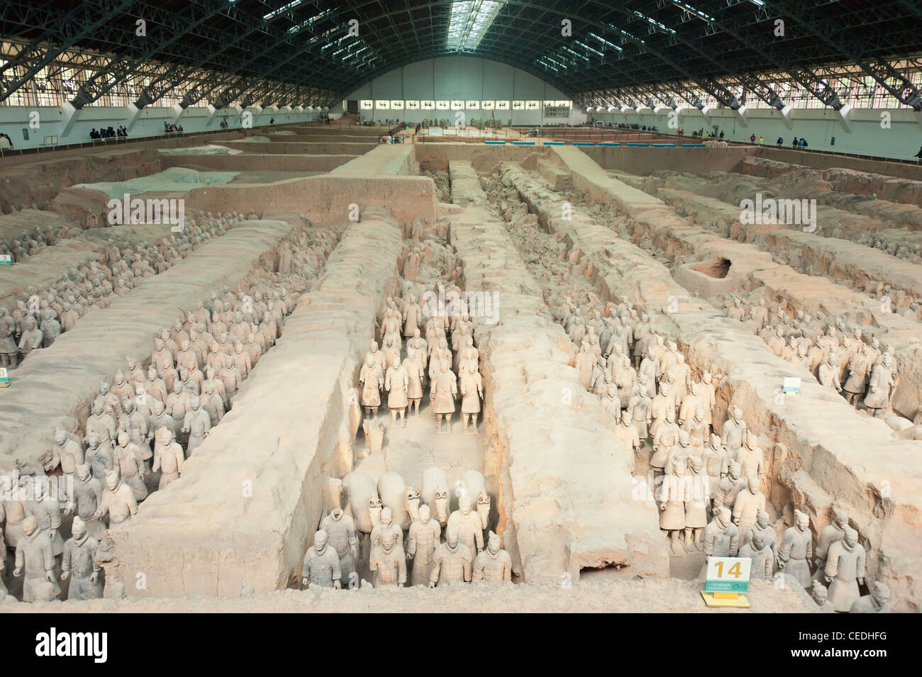 Shi Huangdi Tomb Poster Famous Terracotta Warriors In XiAn, Qin Shi