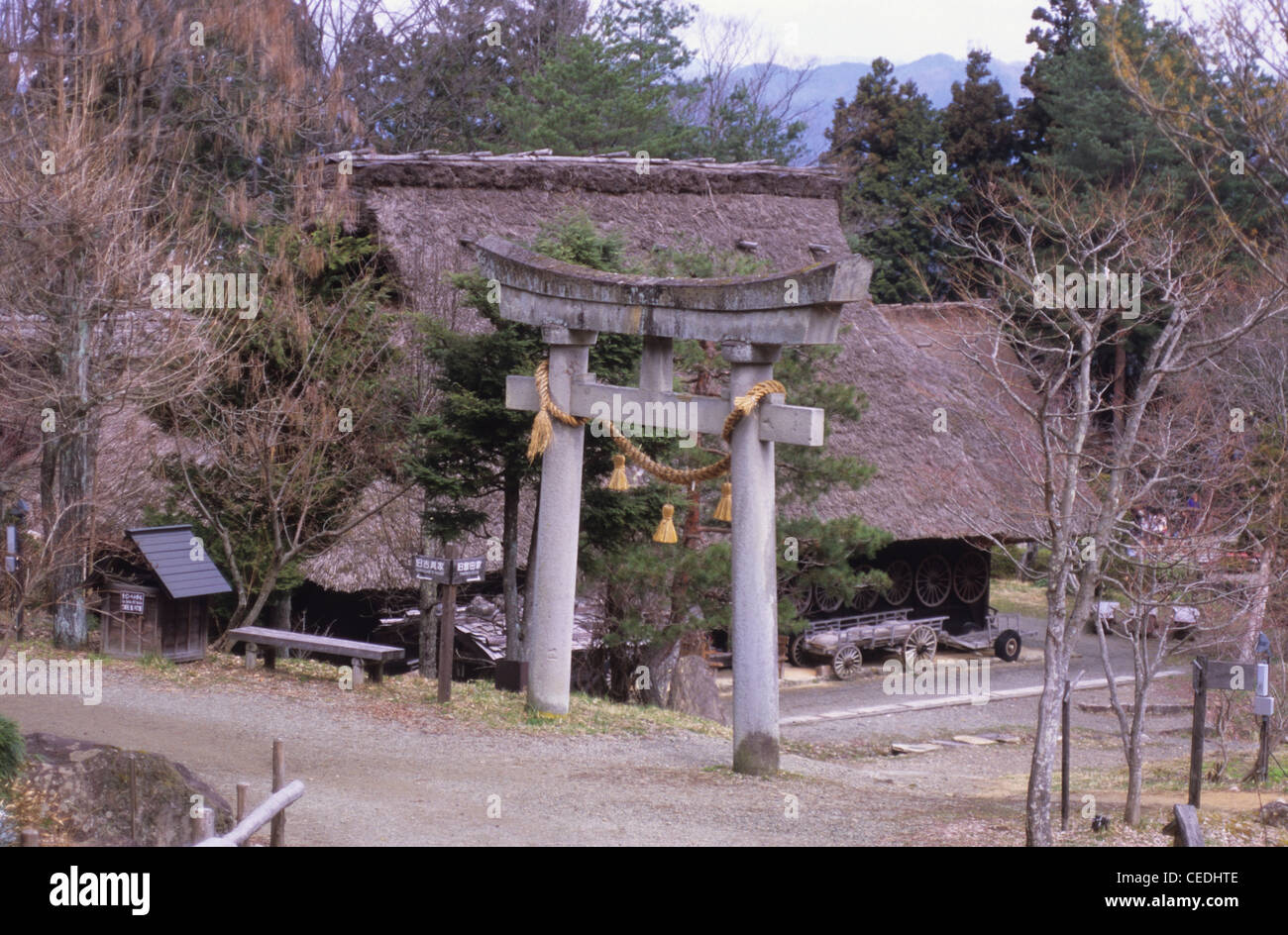 Hida Folk Village, Takayama, Gifu Prefecture, Japan Stock Photo - Alamy