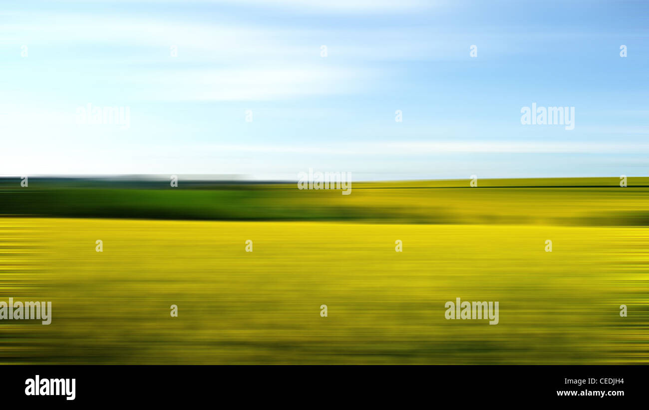 Abstract spring meadow Stock Photo - Alamy