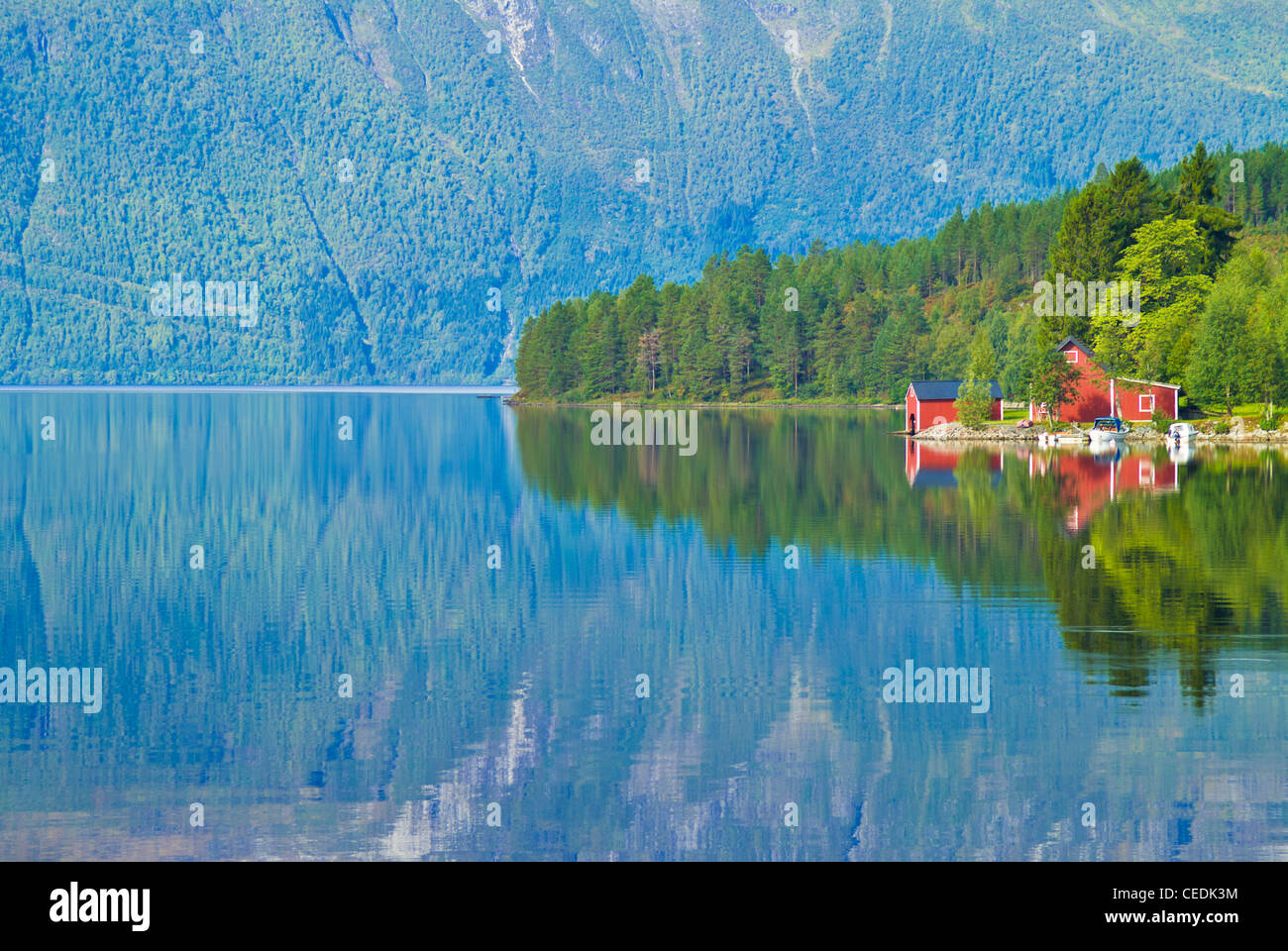 Hornindalsvatnet lake hornindal norway hi-res stock photography and ...