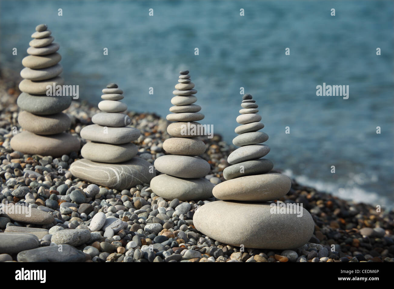Pyramids of stones hi-res stock photography and images - Alamy