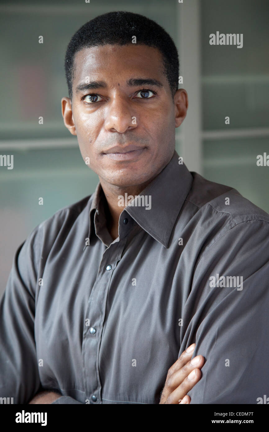 Black Businessman Serious