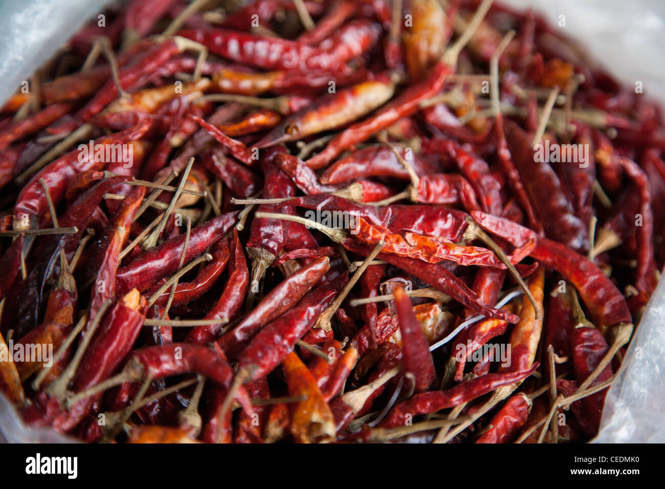Close up of red peppers Stock Photo - Alamy