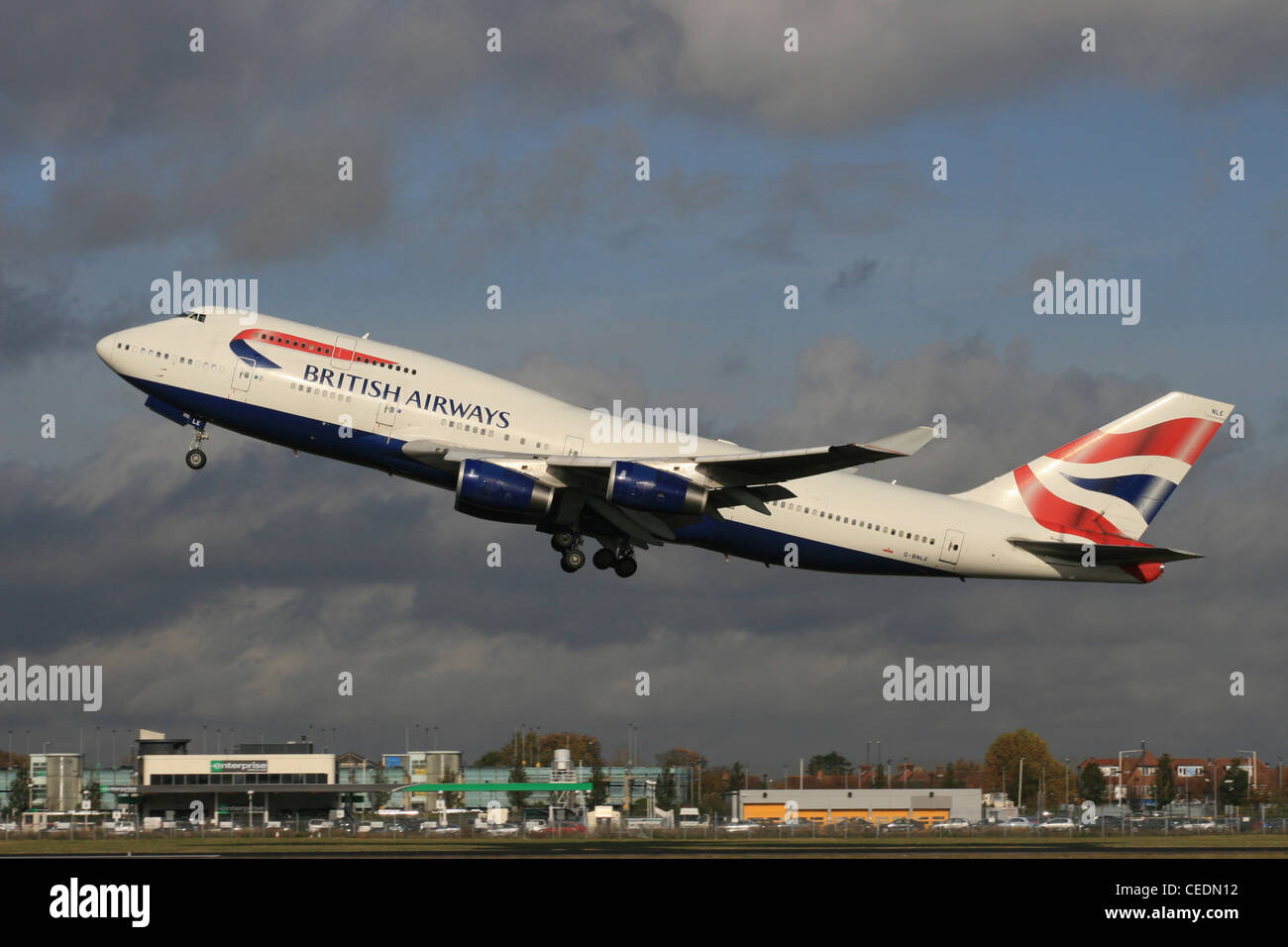 BA BRITISH AIRWAYS BOEING 747 400 Stock Photo - Alamy