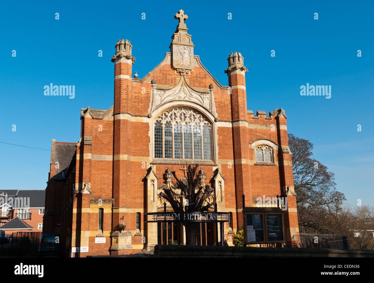 evesham methodist church Stock Photo - Alamy