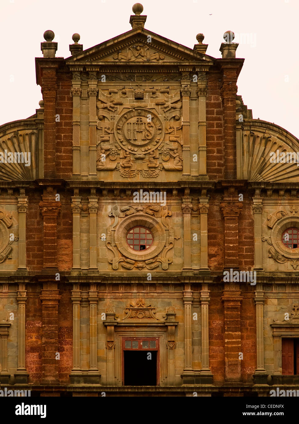 Basilica of Bom Jesus, St. Francis Xavier Church, Old Goa Stock Photo ...