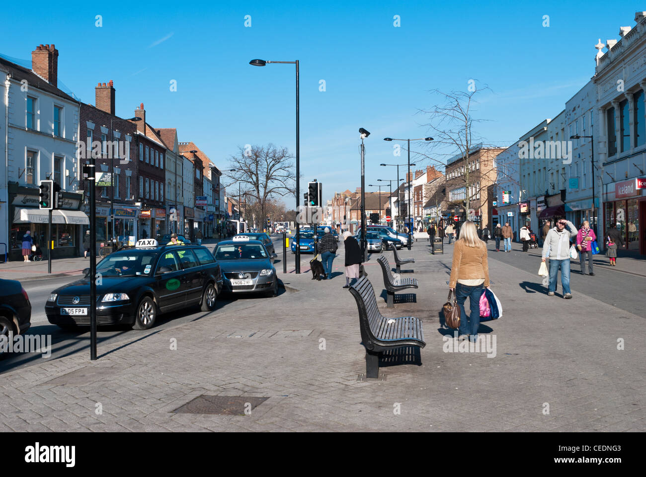 Shopping evesham worcestershire hi-res stock photography and images - Alamy