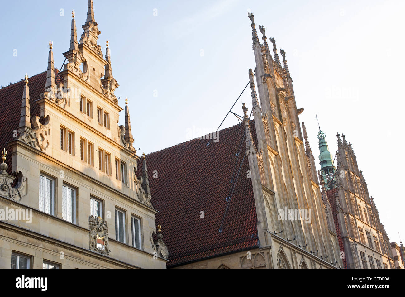 Historic buildings Munster Germany Stock Photo - Alamy