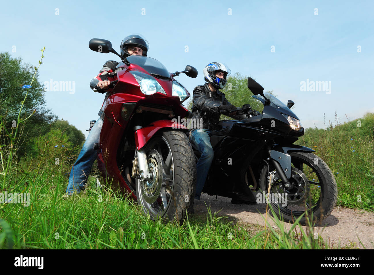 Bottom view two hi-res stock photography and images - Alamy