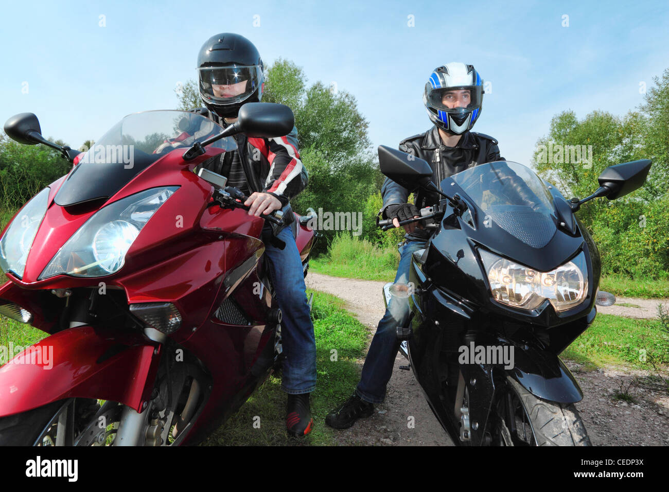 Motorcyclists hi-res stock photography and images - Alamy