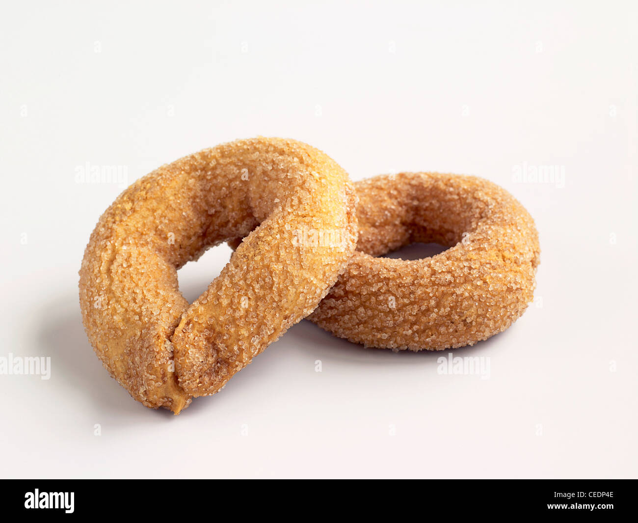 Torcetti, two Italian ring-shaped biscuits Stock Photo - Alamy