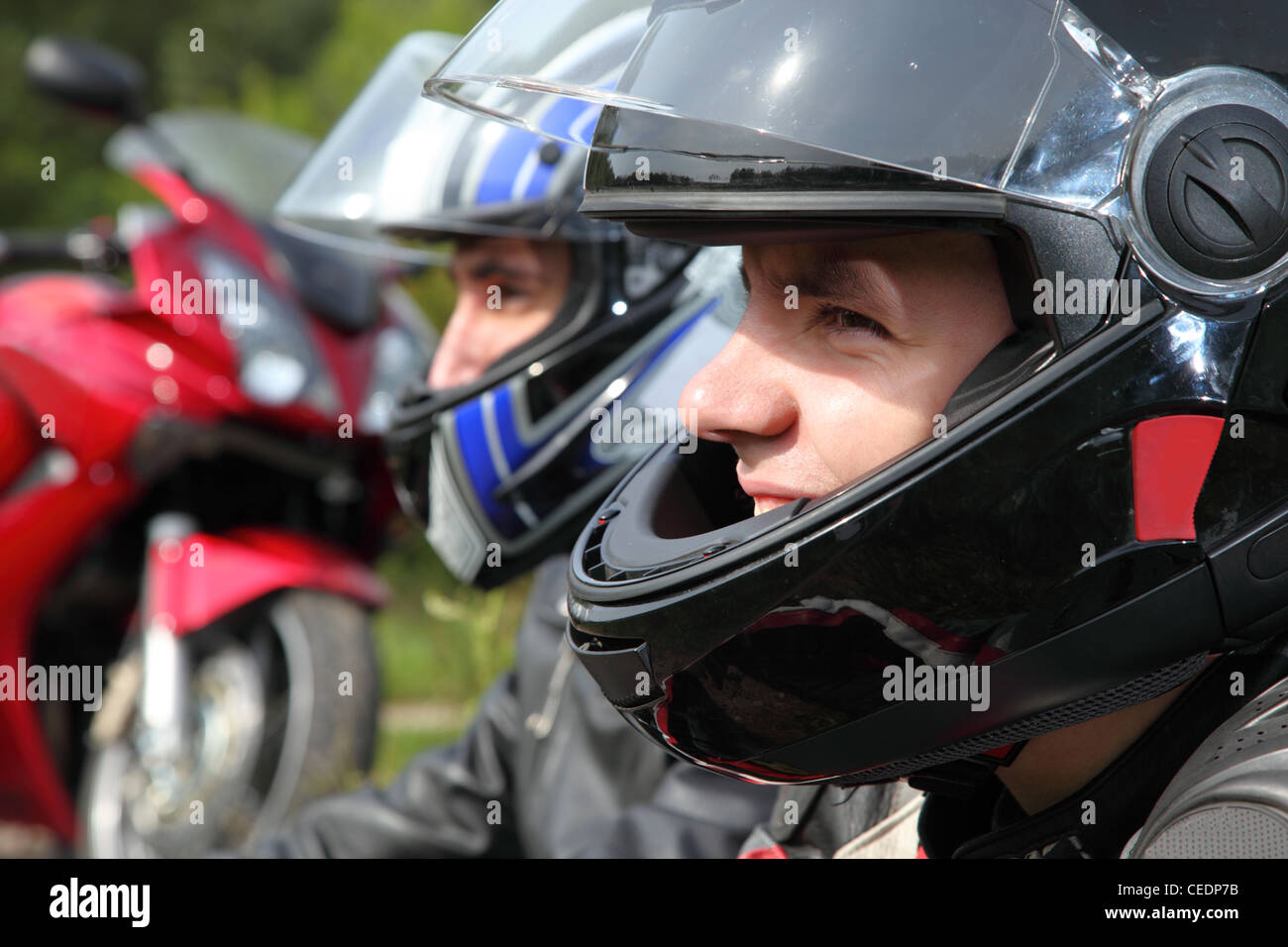 Male motorcyclists hi-res stock photography and images - Alamy