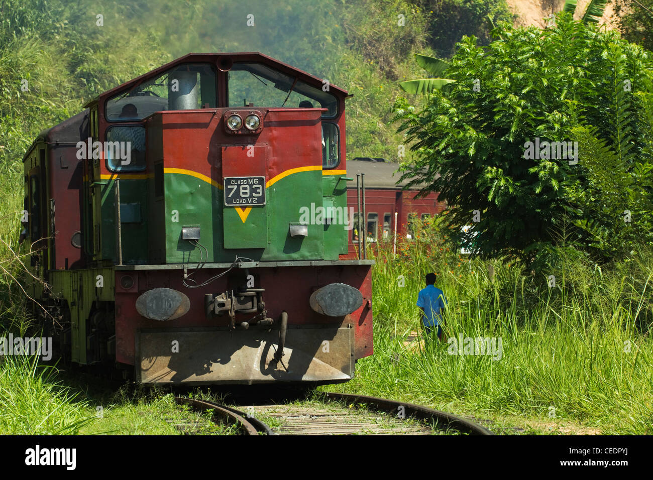 The Badulla to Colombo train, a scenic ride through the Central ...