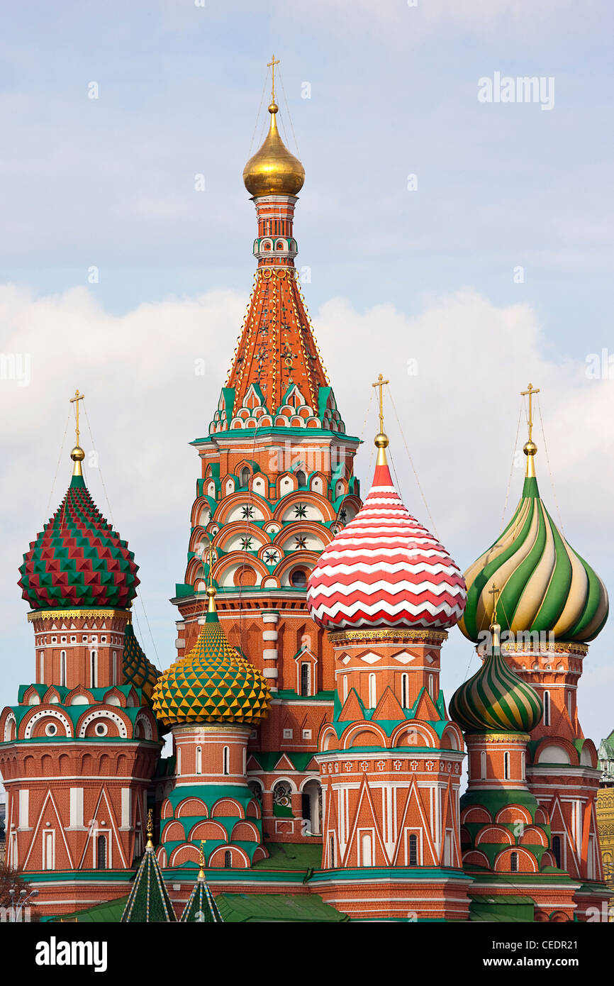 Russia, Moscow, Red Square, St Basil's Cathedral Stock Photo - Alamy