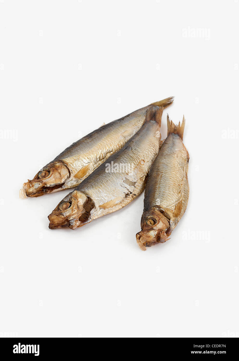 Hot smoked sprats Stock Photo - Alamy