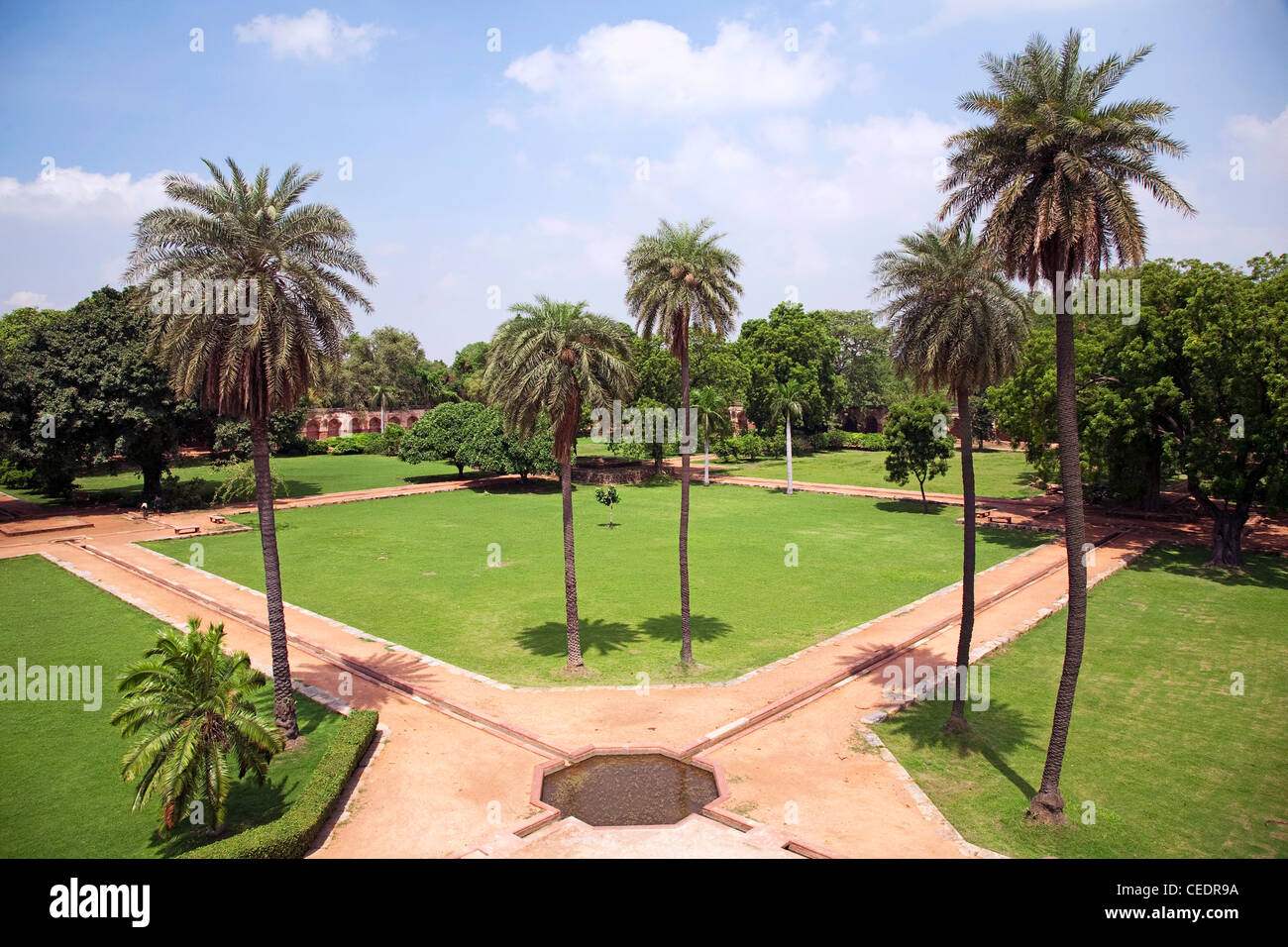 India, Delhi, Humayun's Tomb, Charbagh gardens Stock Photo - Alamy