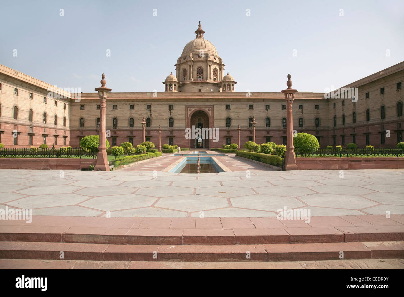 India, Delhi, Rajpath, North Block Secretariat Building Stock Photo - Alamy