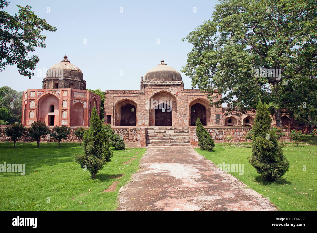 India, Delhi, Afsarwala Tomb, adjoining the Afsarwala Mosque, within ...