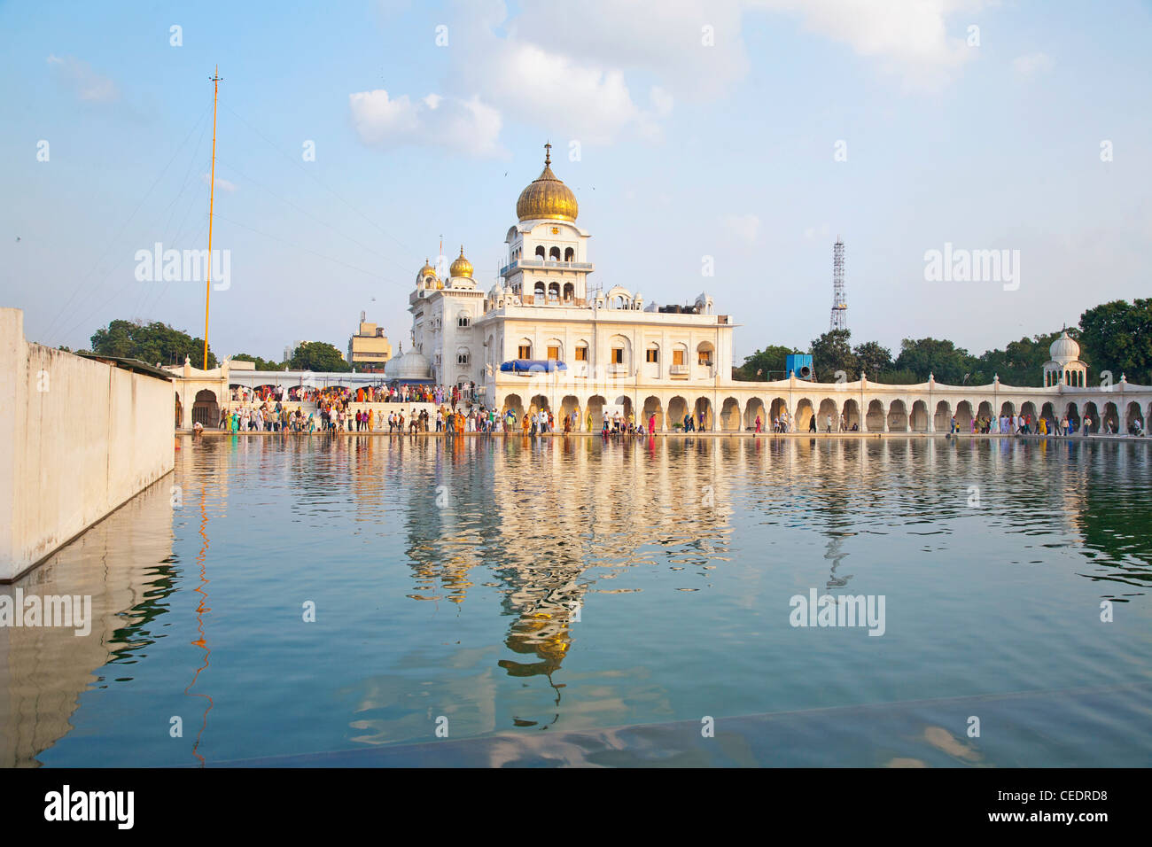 Gurudwara Bangla Sahib Sikh Temple High Resolution Stock Photography ...