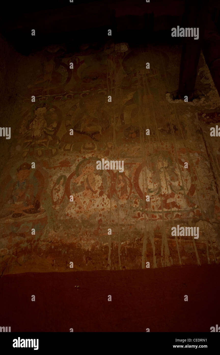 Ladakh india alchi mural hi-res stock photography and images - Alamy