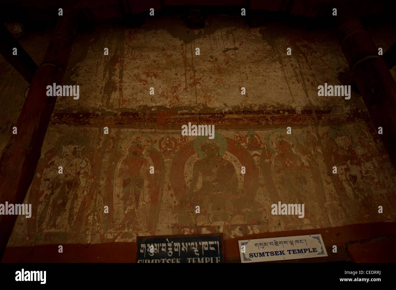 Ladakh india alchi mural hi-res stock photography and images - Alamy