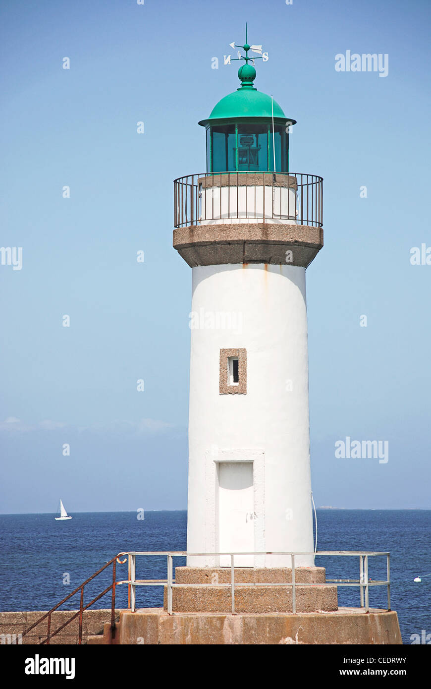 France, Brittany, lighthouse Stock Photo - Alamy
