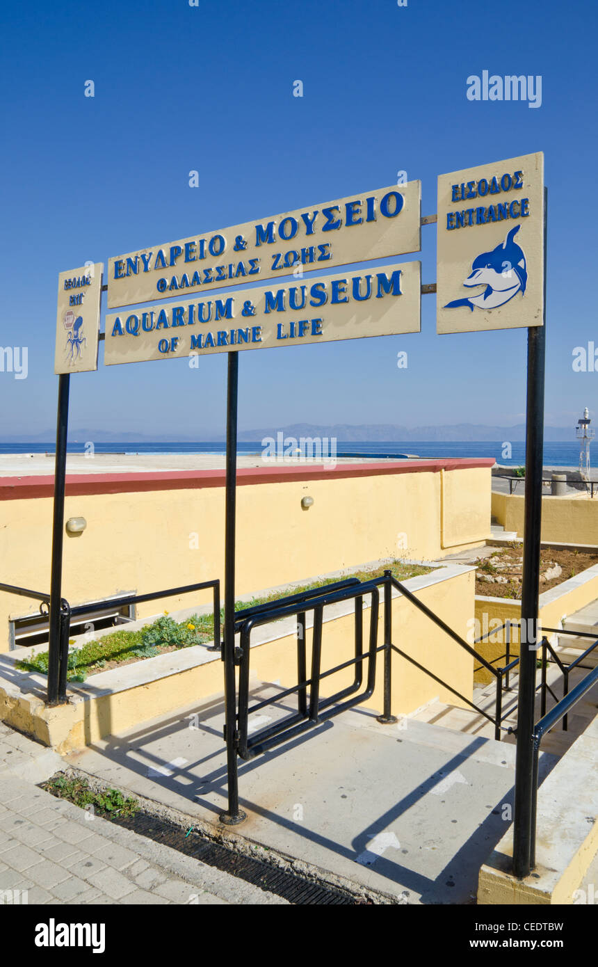 Rhodes sign hi-res stock photography and images - Alamy