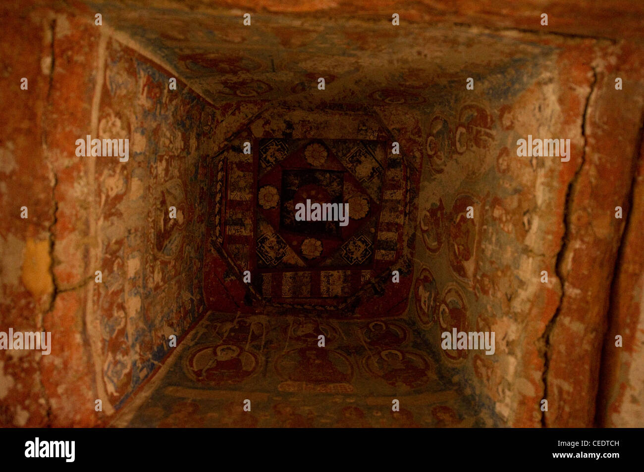 Ladakh india alchi mural hi-res stock photography and images - Alamy