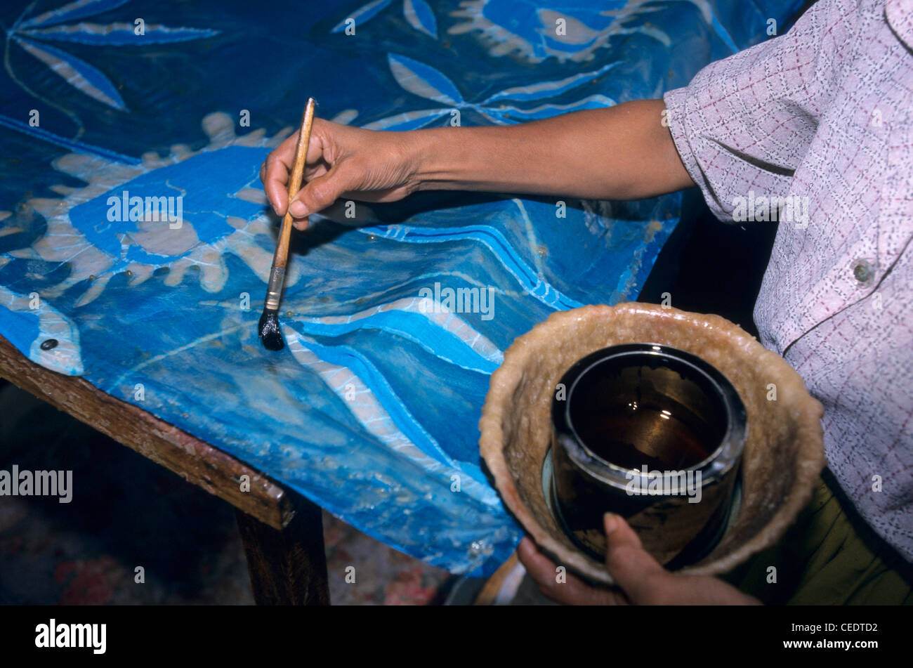Batik Factory Sri Lanka High Resolution Stock Photography and Images ...