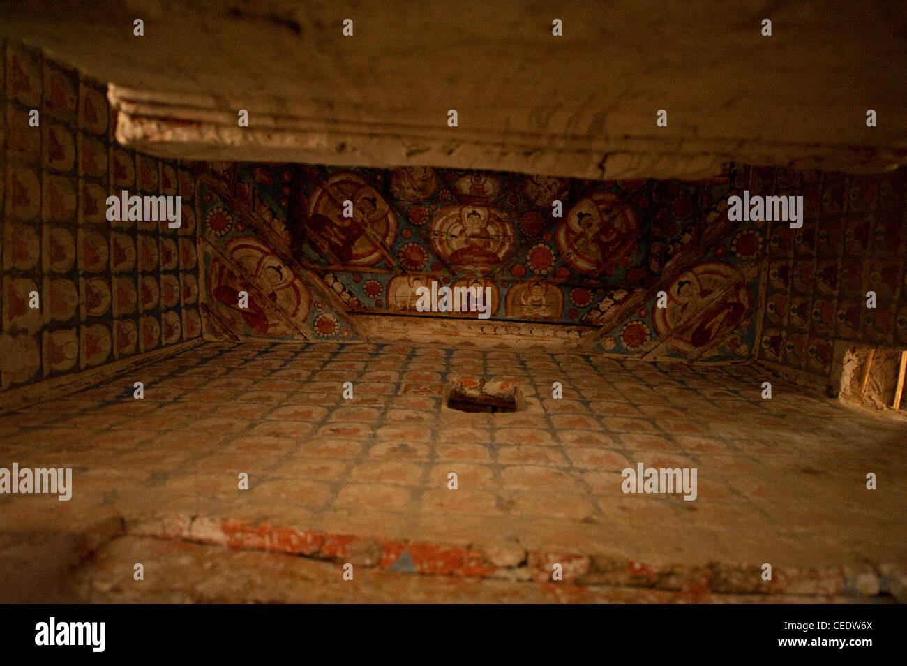 Ladakh India Alchi Mural High Resolution Stock Photography and Images ...