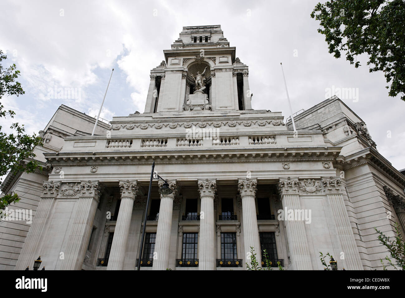 View of Trinity House, Trinity Square, City of London, England, United ...