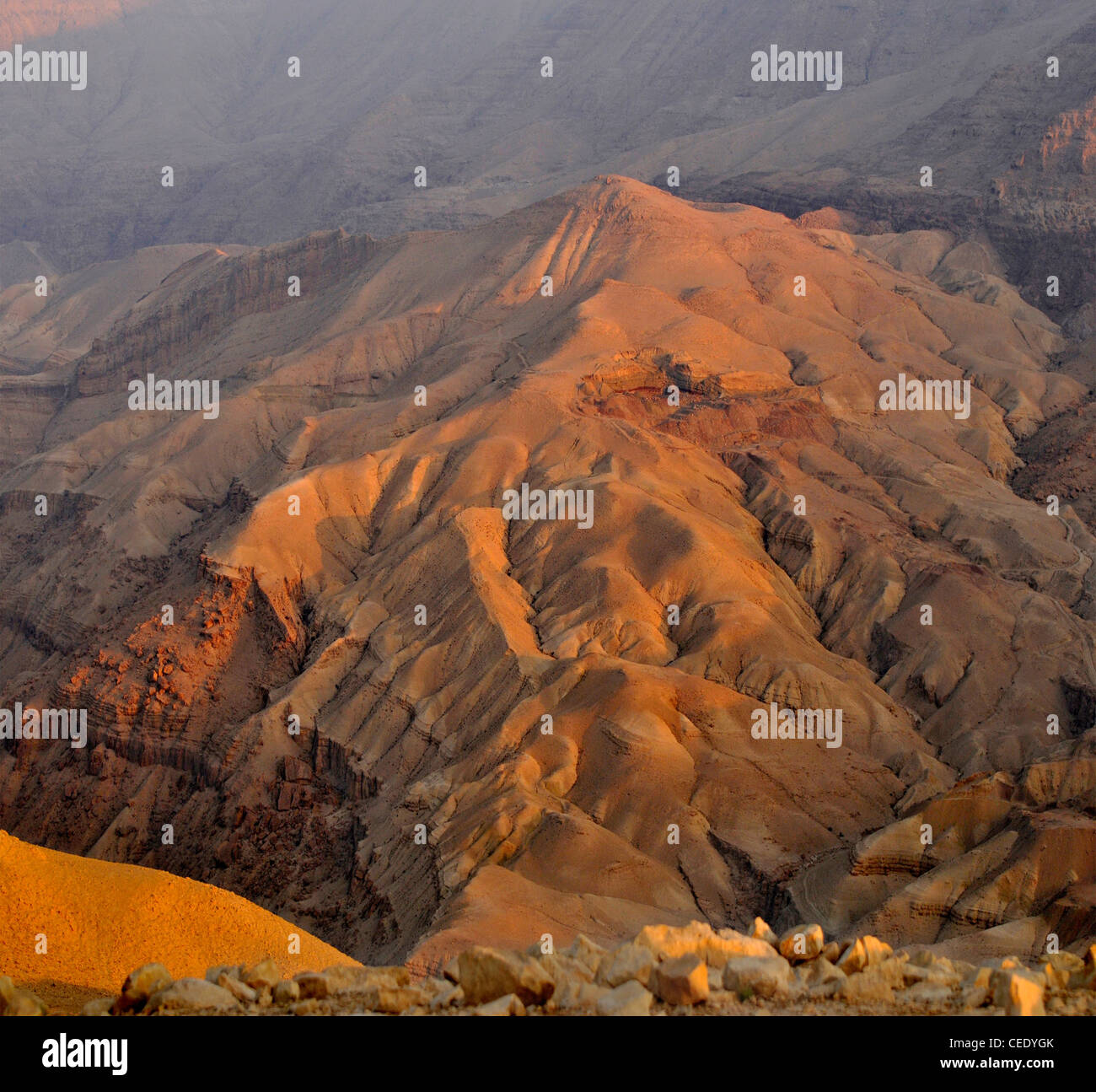 Jordan desert views Stock Photo - Alamy